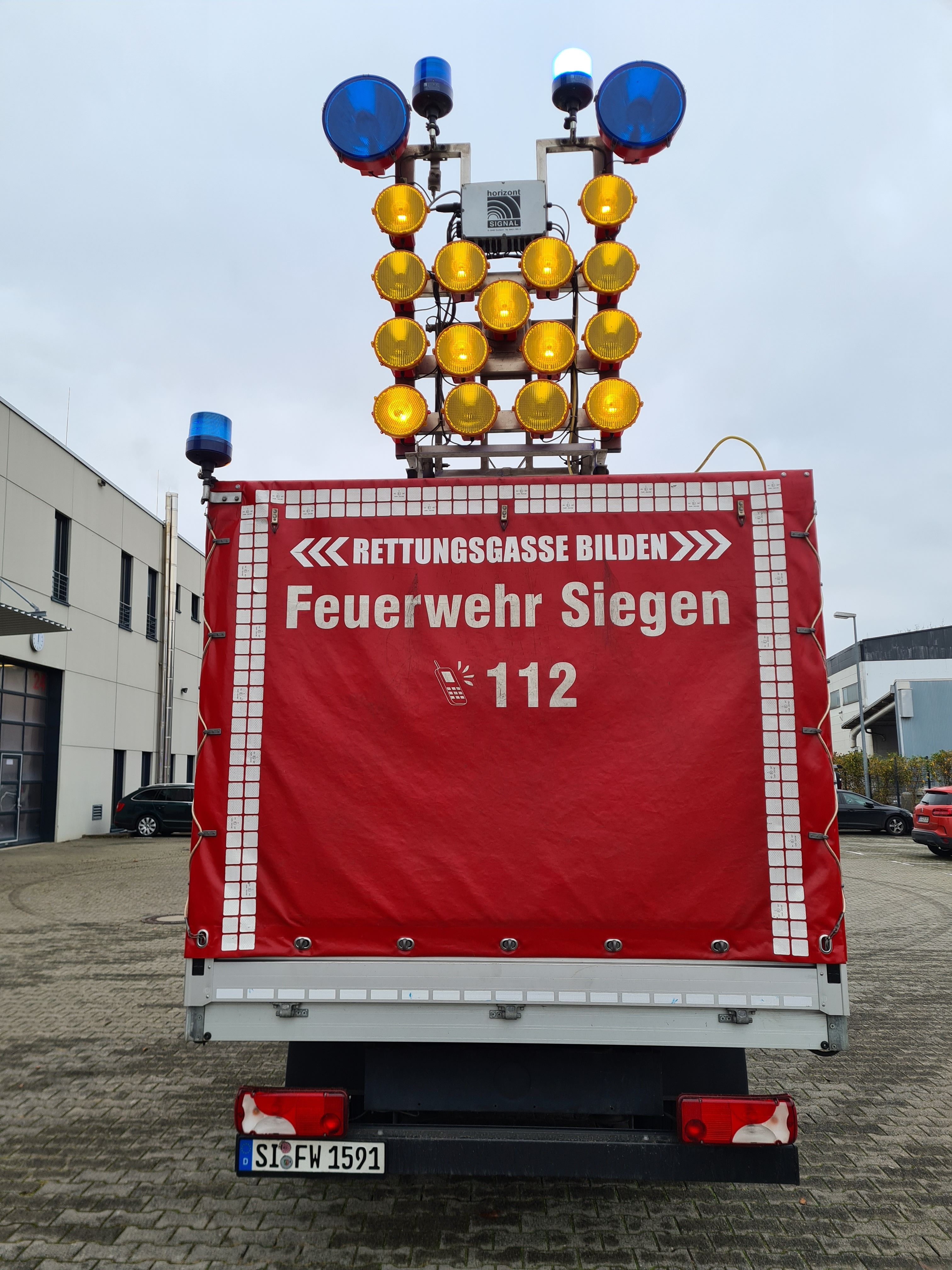 Feuerwehr Siegen - GW-Absicherung